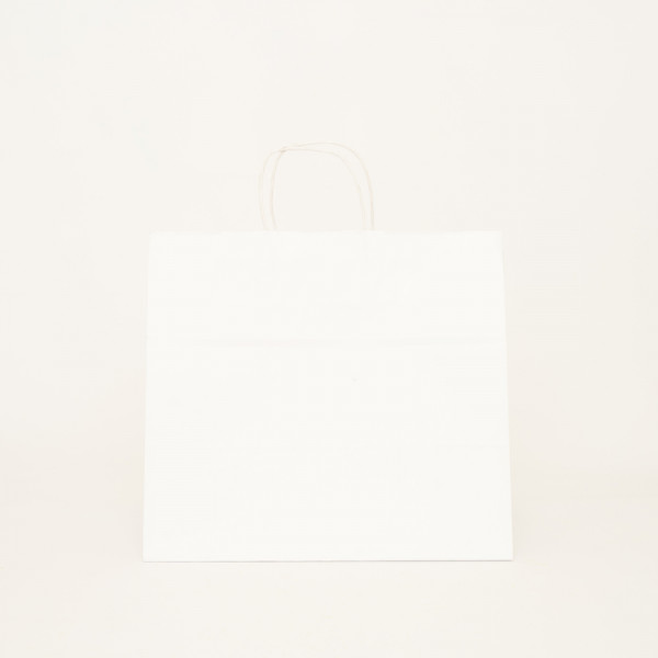 Twisted handles bag - kraft paper.