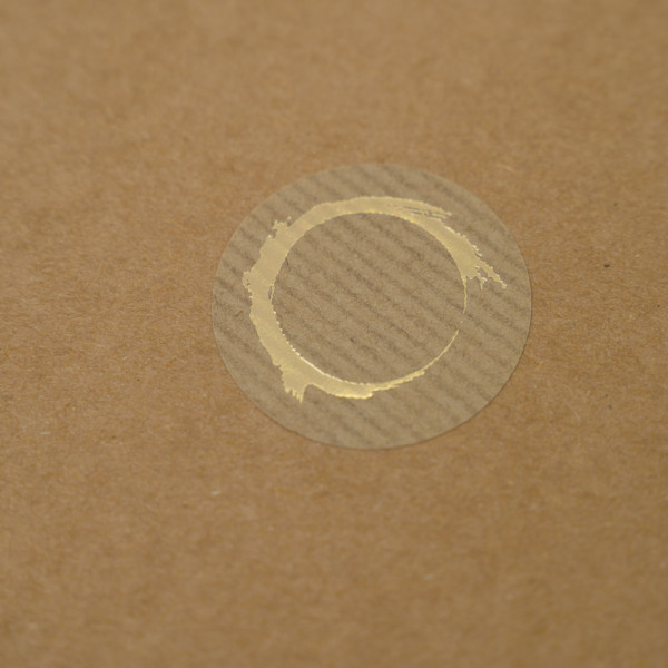 Round acetate stickers