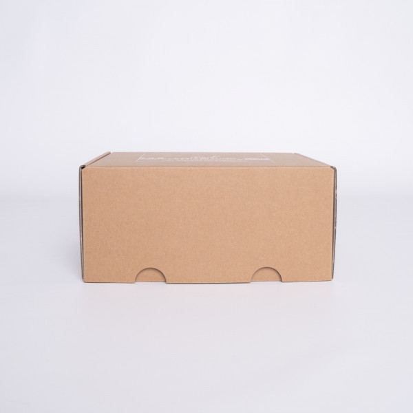 Postpack - verzenddoos uit natuurlijk kraft - Voor WONDERBOX