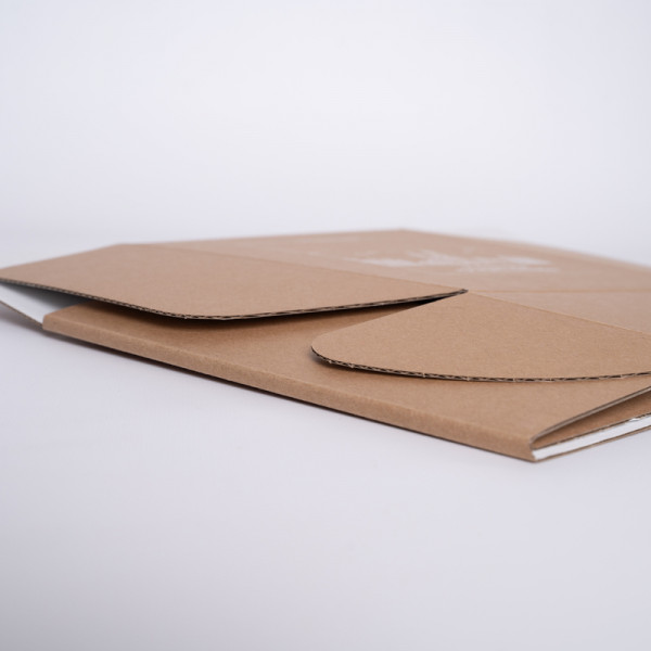 Postpack - verzenddoos uit natuurlijk kraft - Voor WONDERBOX